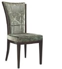 Elegant Black Powder Coating Upholstery Dining Chair for Restaurant